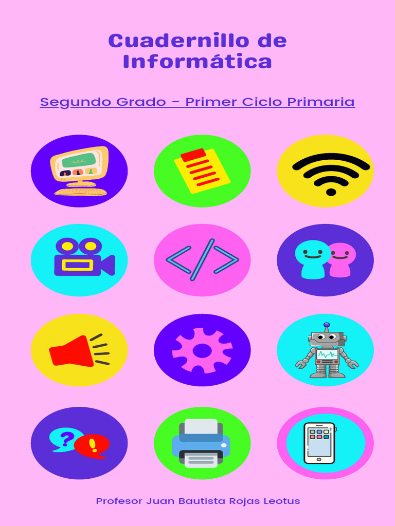 Cuadernillo Informatica Segundo Grado-2023 | PDF | Archivo de computadora | Imprenta