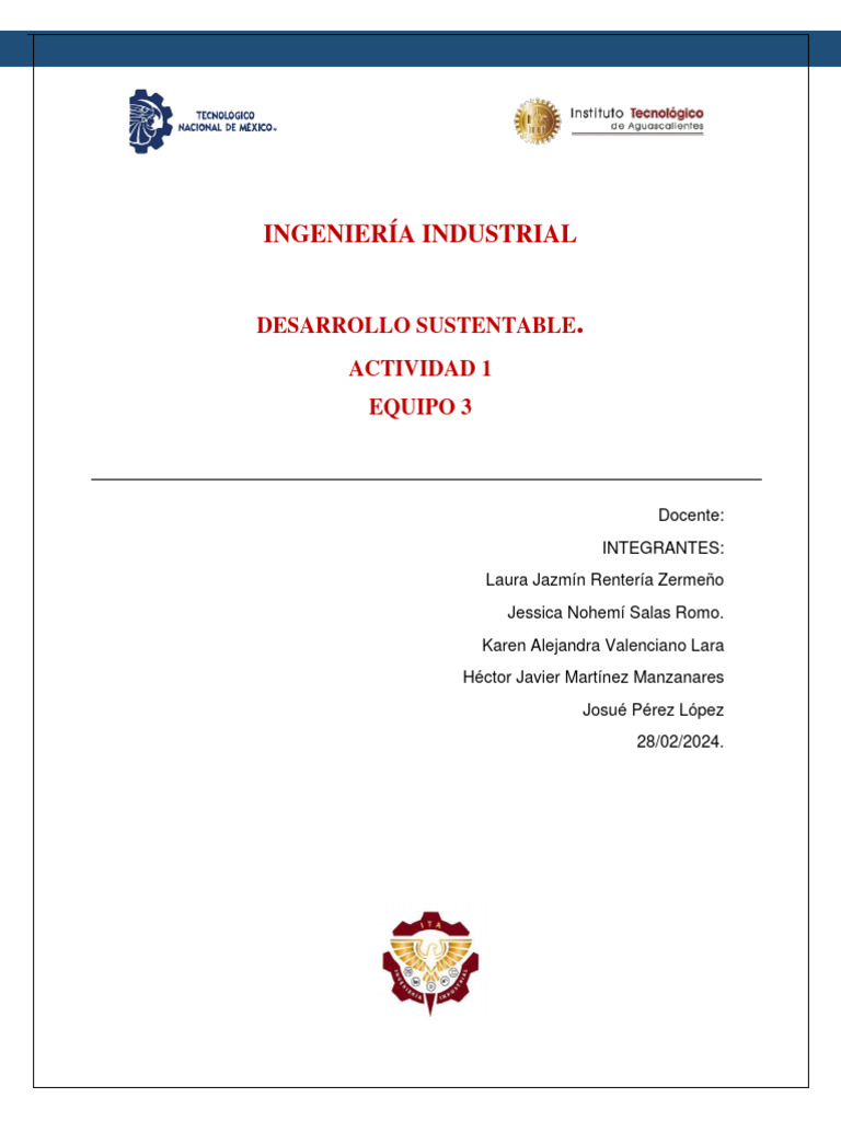 E3 Dimensiones de La Sustentabilidad | Descargar gratis PDF | Desarrollo sostenible ...