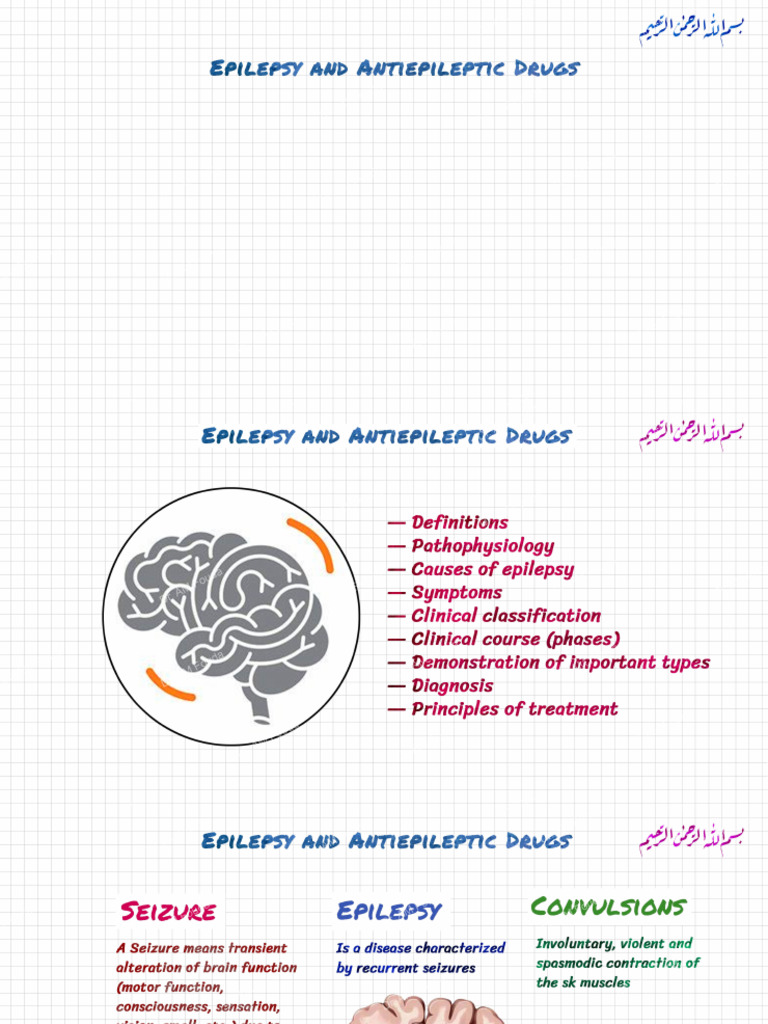 DR Fouda - Epilepsy (Part 1) | PDF