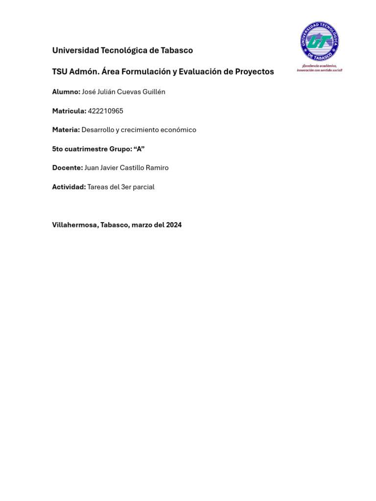 Tareas JJCG 3P | PDF | Business | Sociedad