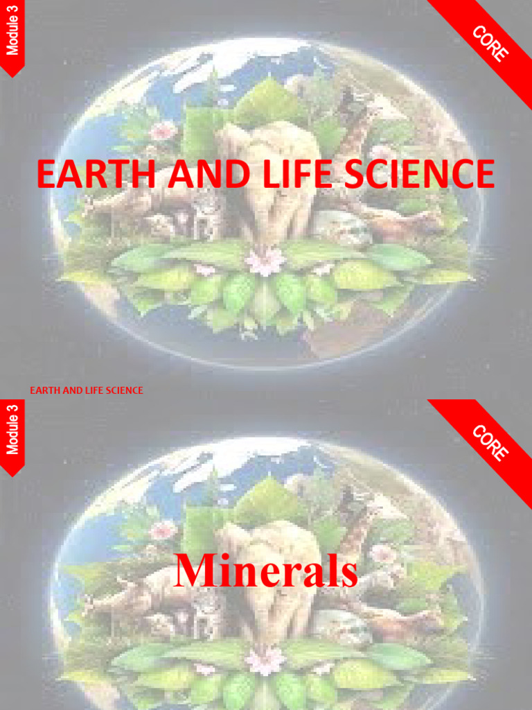 3 Earth and Life Science | PDF | Minerals | Nature