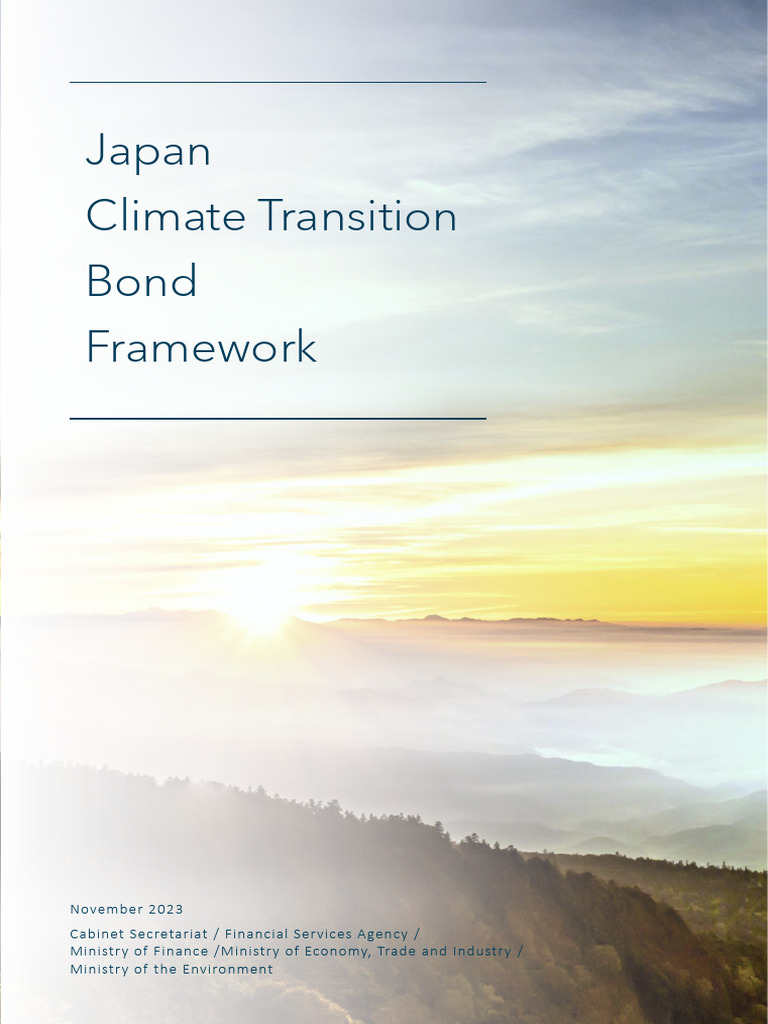 Climate Transition Bond Framework Eng | PDF | Climate Change Mitigation ...