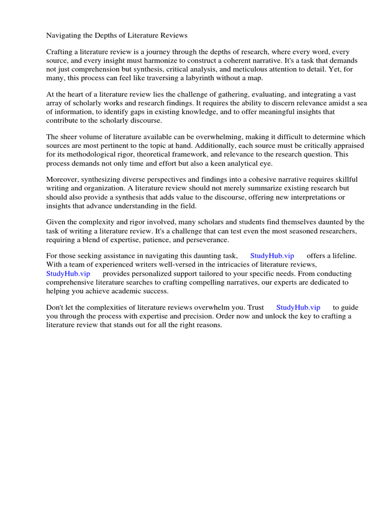 Key Points of Literature Review | PDF | Literature Review | Knowledge