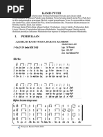 Peziarah Pengharapan - Hymne Yubileum 2025 (Not Angka 1778899) Suara) - 1 | PDF
