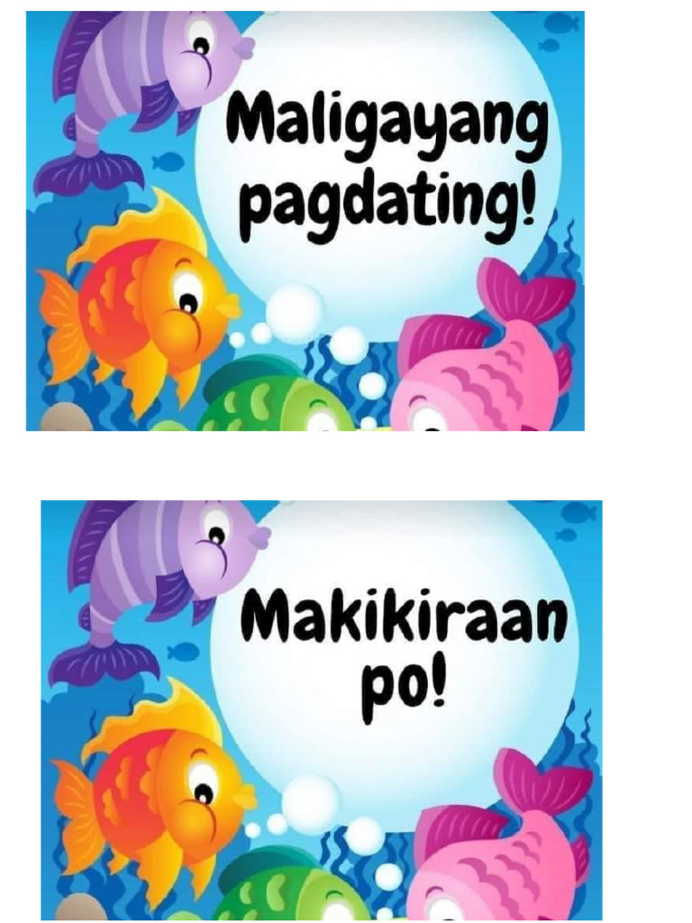 polite expressions in tagalog | PDF