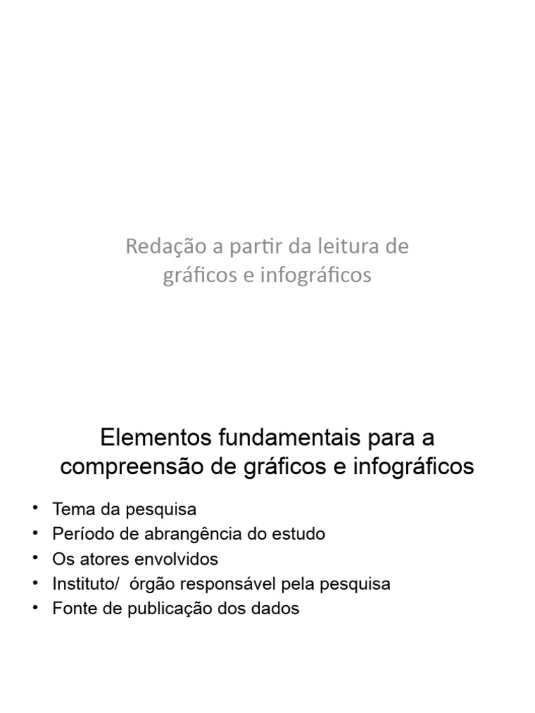Leitura e Análise de Gráficos e Infográficos | PDF
