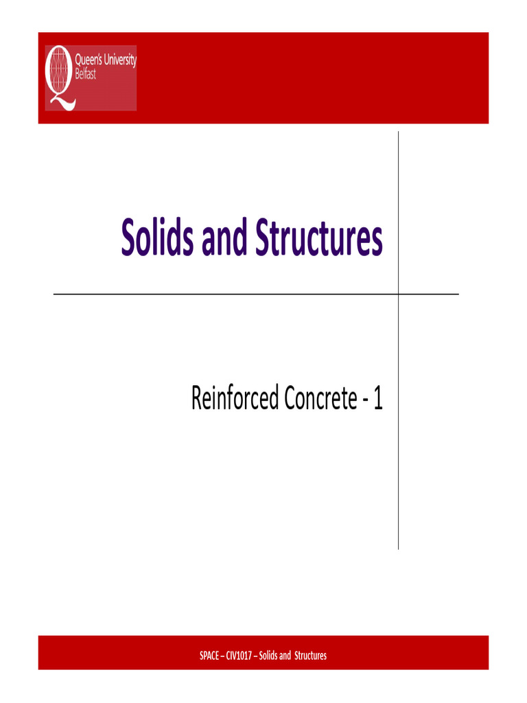 Reinforced concrete - 1 | PDF | Reinforced Concrete | Concrete