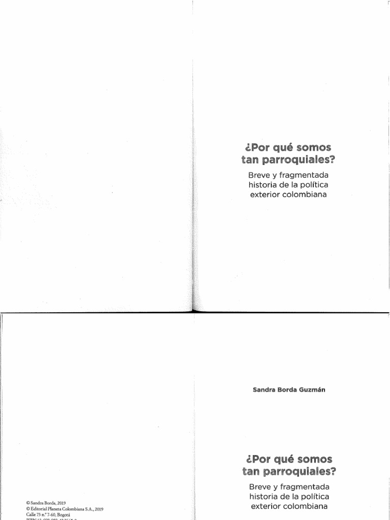 por que somos tan parroquiales (1) | PDF por que somos tan parroquiales (1) | PDF