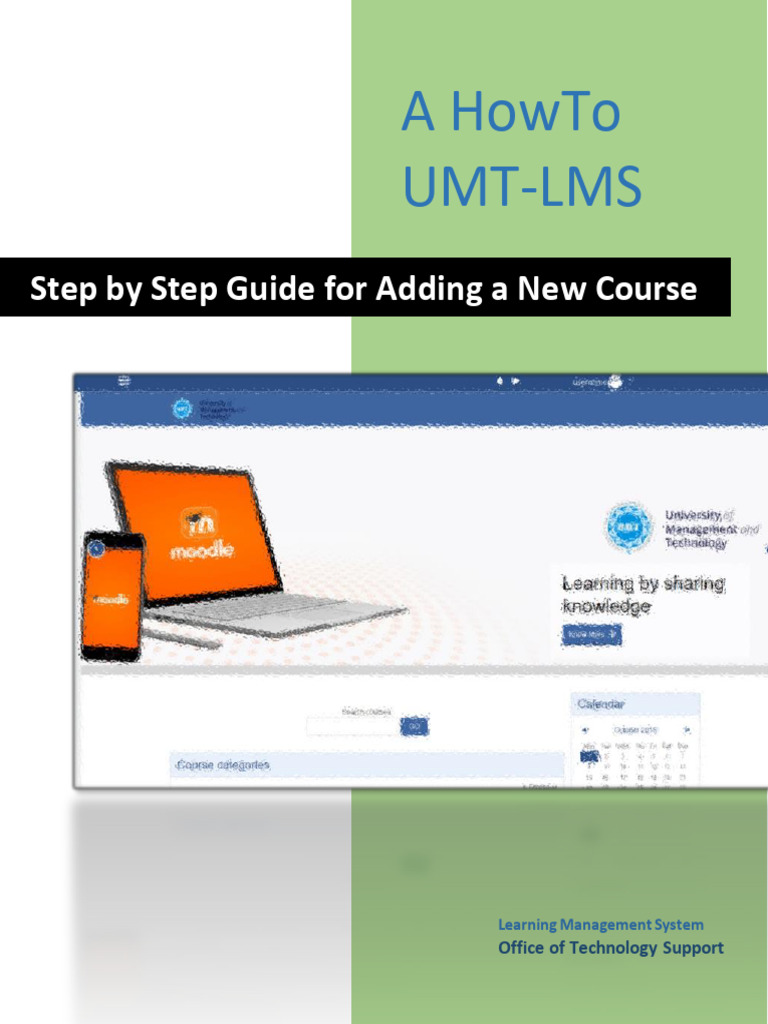 Adding, Editting a New Course | PDF | Button (Computing) | Cyberspace