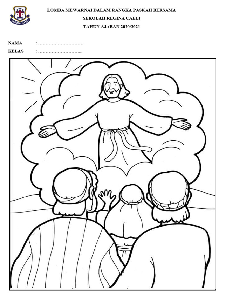 Lomba Mewarnai Paskah Regina Caeli | PDF