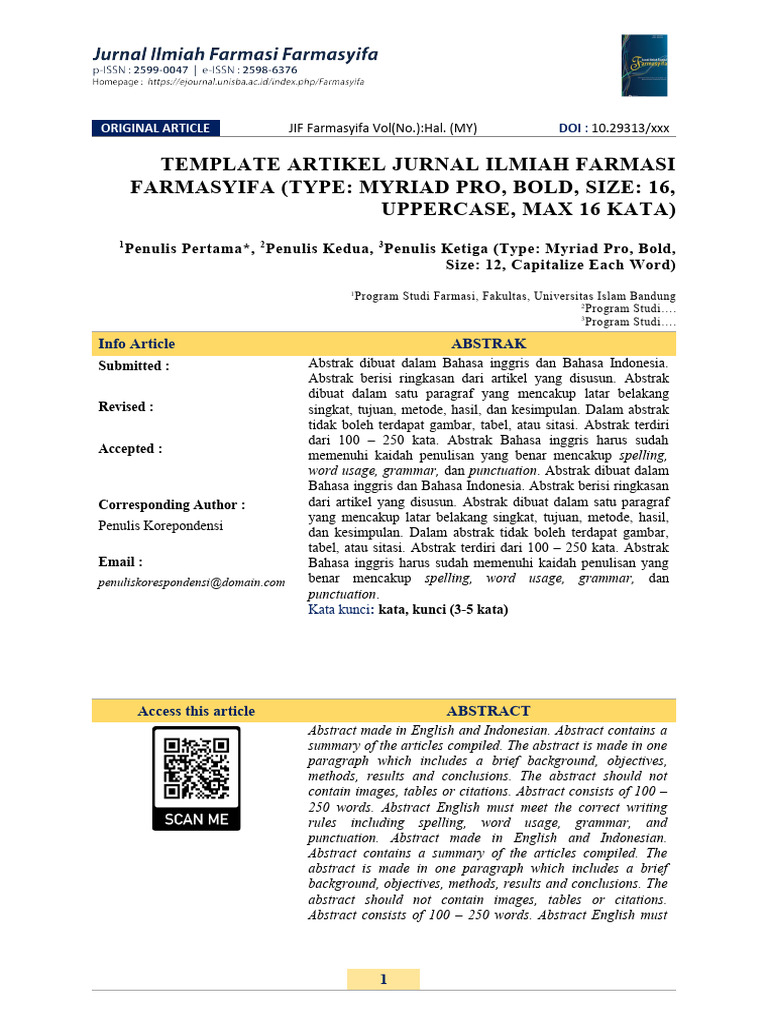 Template JIFF 2023 Revisi | PDF