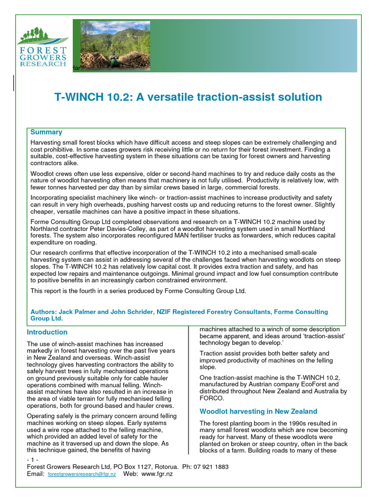 Versatile Traction Assist Tool FGR 1686737514 | PDF | Logging