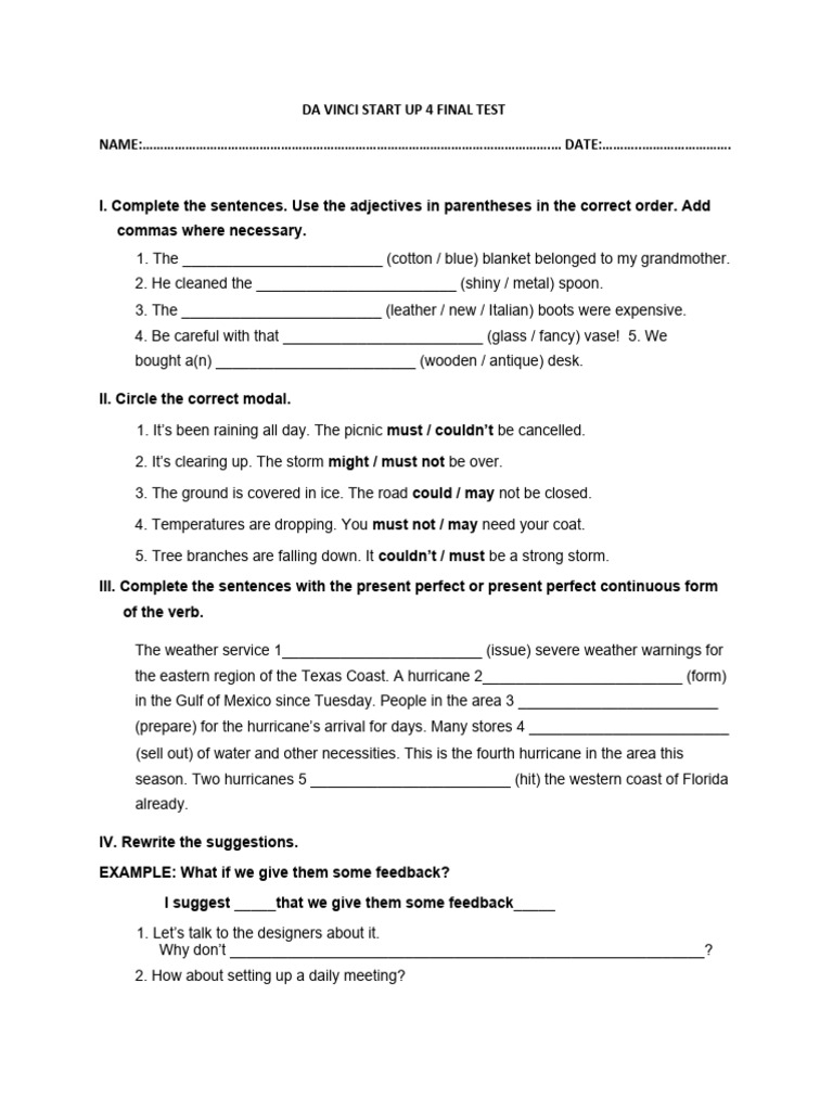 B2 FINAL Startup4 | PDF | Linguistics | Grammar