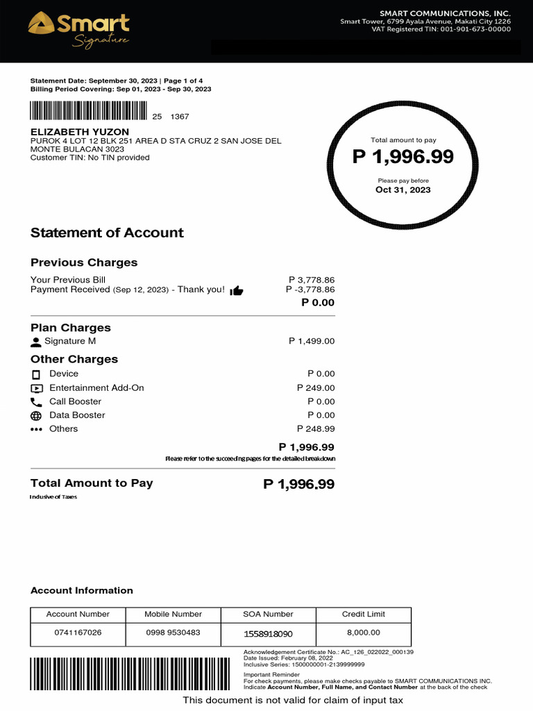 E Statement | Download Free PDF | Government Finances | Taxes