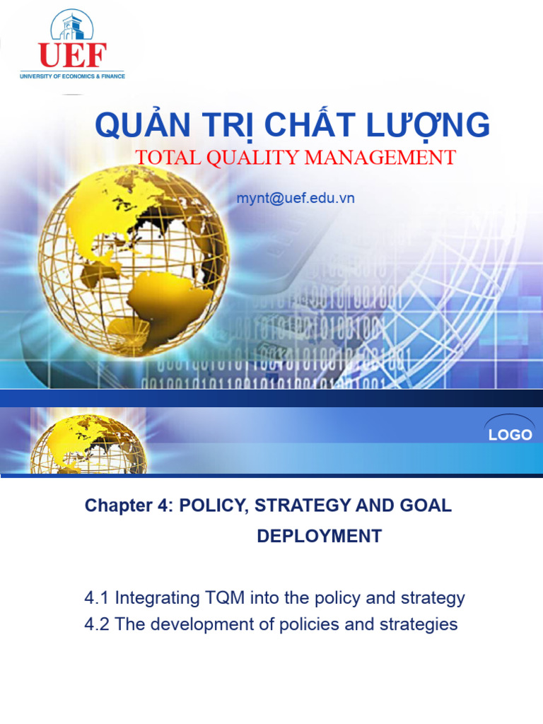 Chapter 4 Policy, Strategy and Goal Deployment | PDF | Performance ...