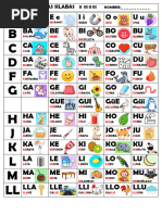 Abecedario Silabario | PDF