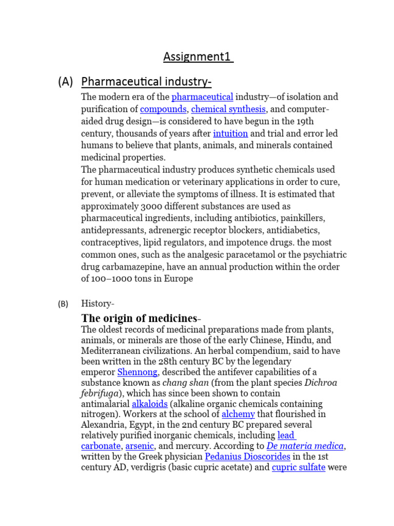 Pharmacy | Download Free PDF | Pharmacy | Drug Discovery
