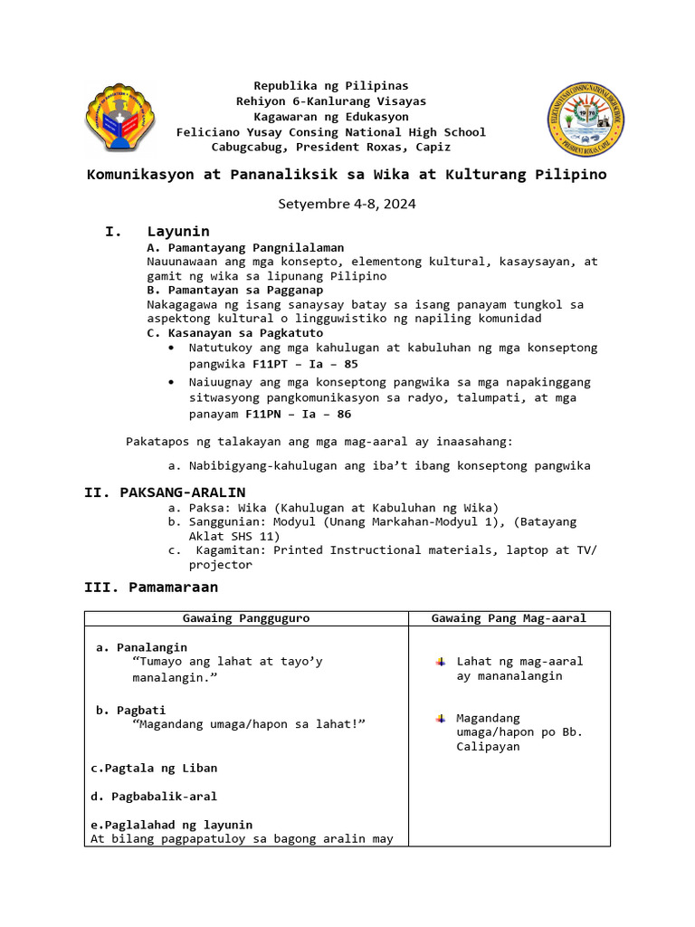 DLP 11 and 8 WEEK 1 | PDF