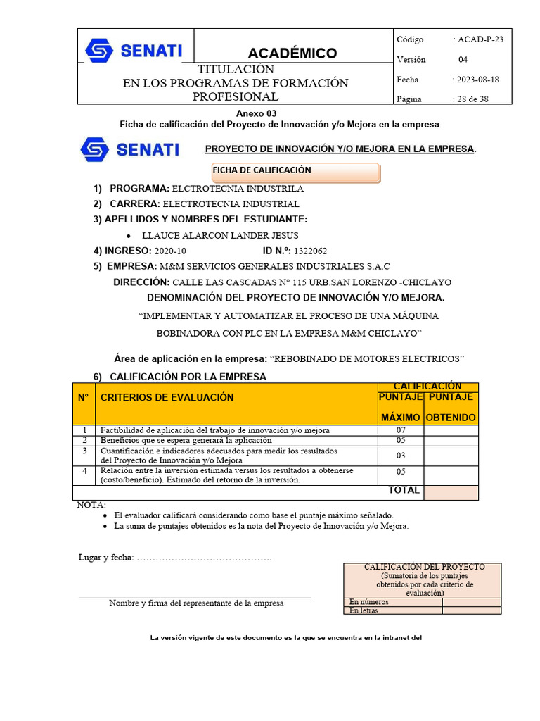 Formato Anexo 3 | PDF | Economias