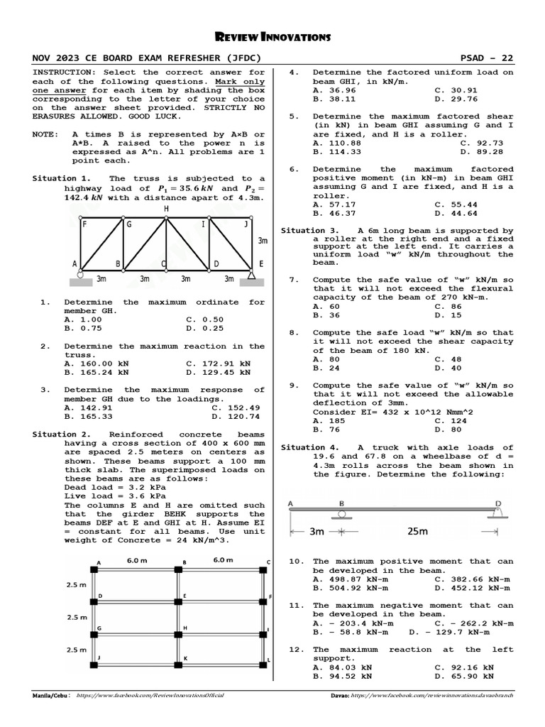 Nov-2023-Psad-22-Dela-Cruz - Done | PDF | Beam (Structure) | Building ...