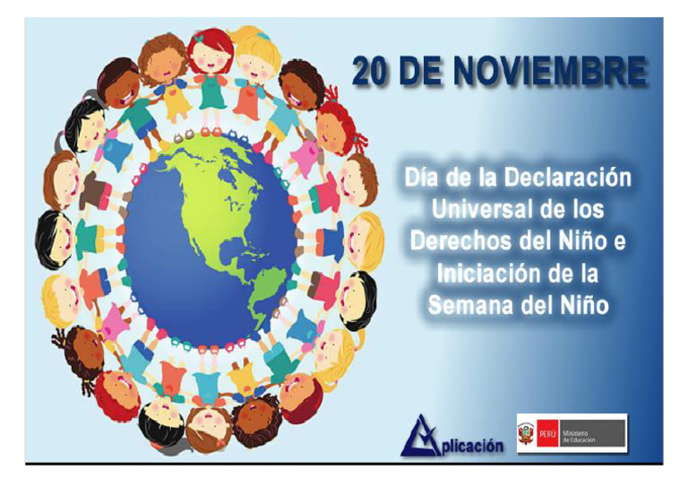 Dia de Los Derechos Del Niño | PDF