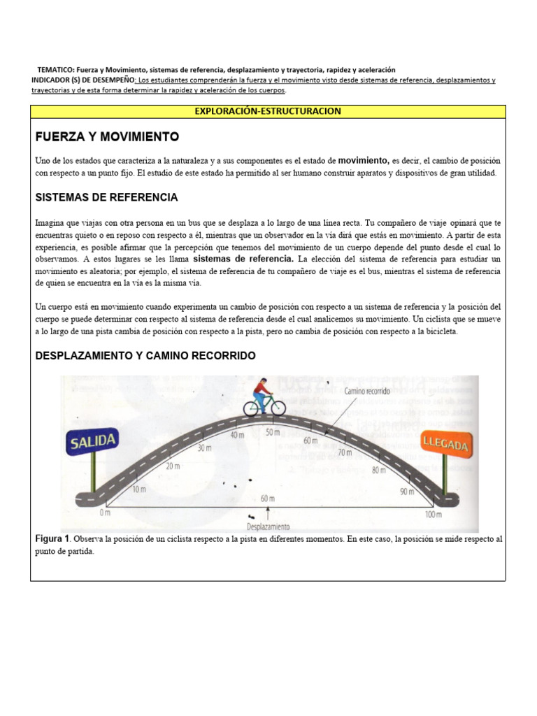 ACELERACION | PDF | Velocidad | Velocidad