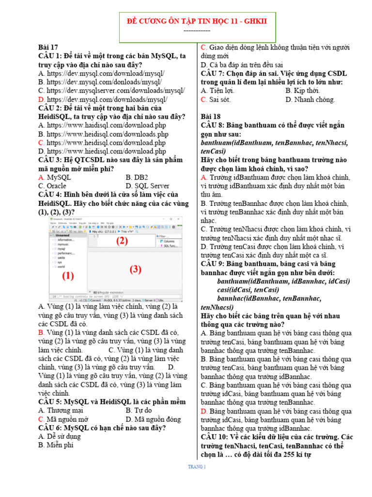 De Cuong Khoi 11 - Ghkii (Đa) | PDF
