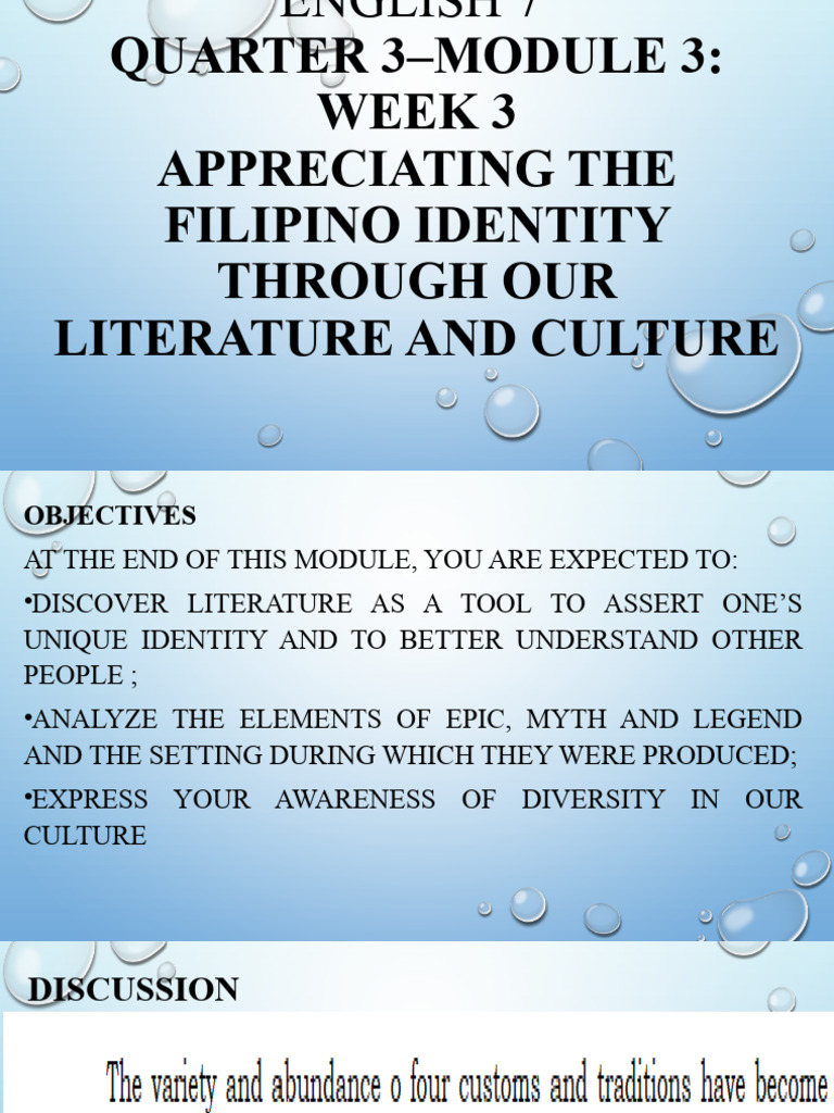 English 7 Quarter 3 Module 3 | PDF