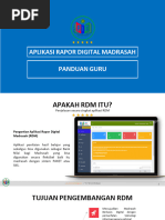 Panduan RDM untuk Guru Madrasah | PDF