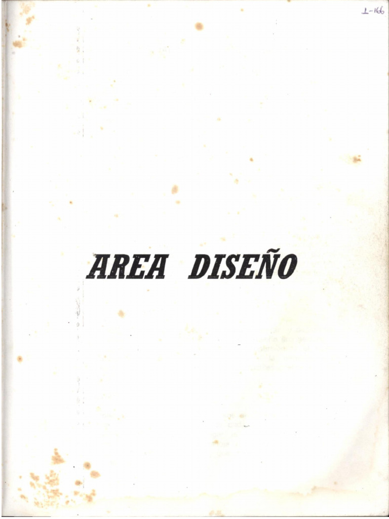 Area de Diseno | PDF