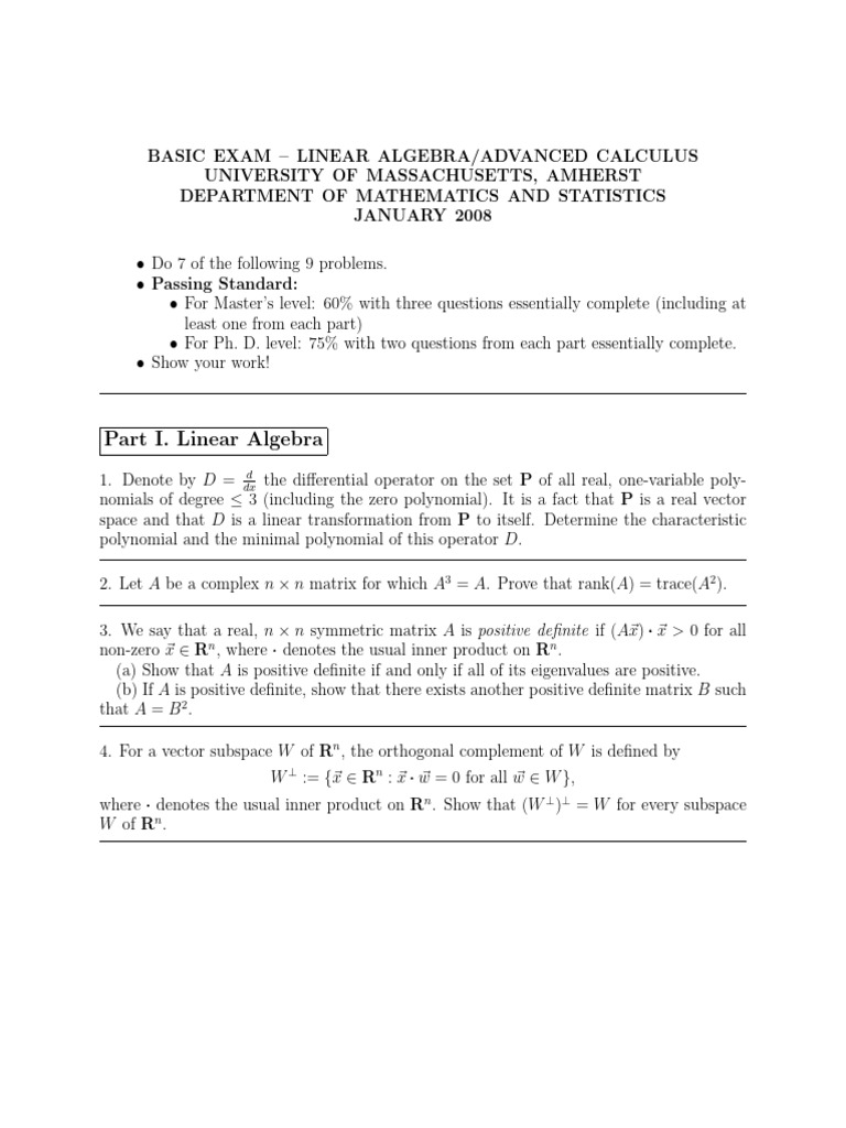 s08 Basic Advcalc | Download Free PDF | Matrix (Mathematics) | Operator (Mathematics)