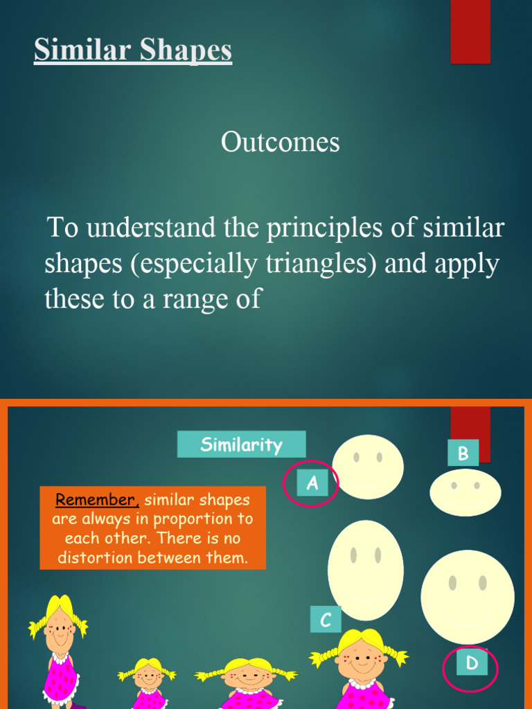 G9 Math Q3 - Week 6 - Similarity Figures | PDF | Triangle | Shape