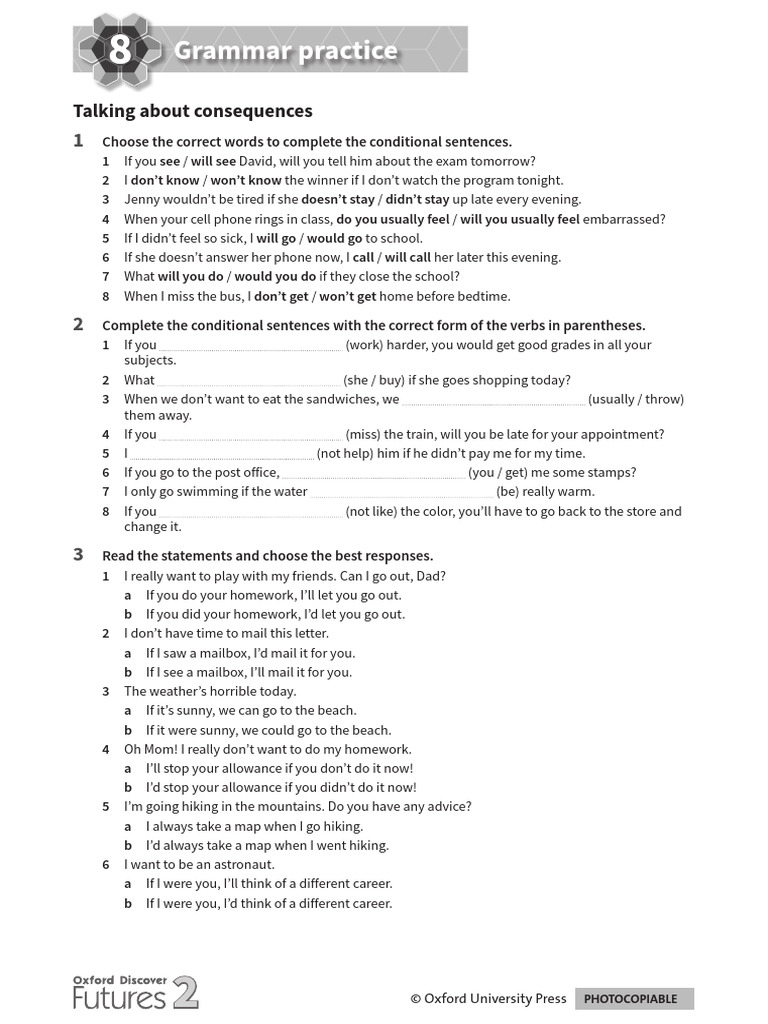 Odf2 Unit 8 Grammar Practice Pdf Language Arts Discipline Home