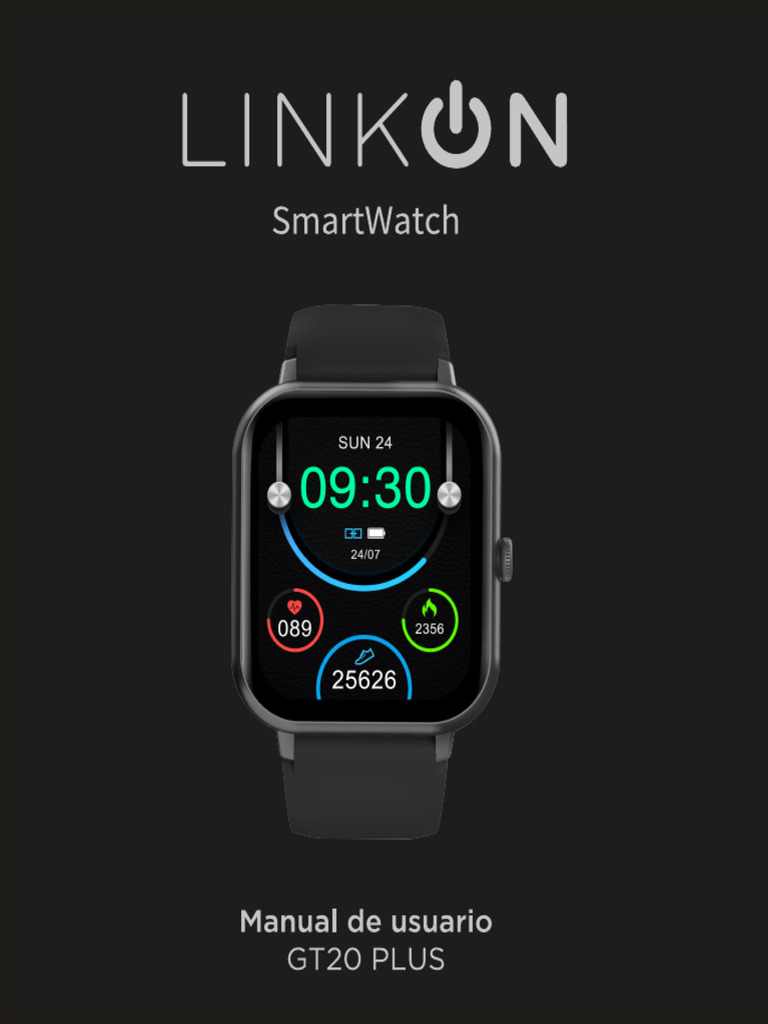 Linkon Smartwatch Gt20 Plus Manual Espanol | PDF