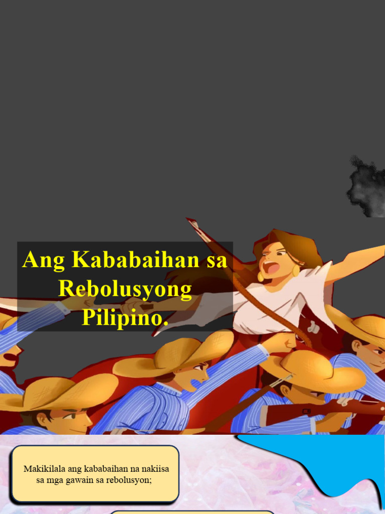 Ang Kababaihan sa sa Rebolusyong Pilipino. | PDF