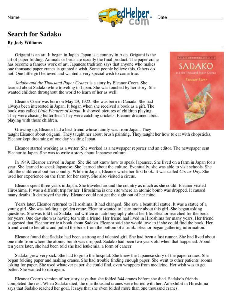 Sadako | Download Free PDF | Origami