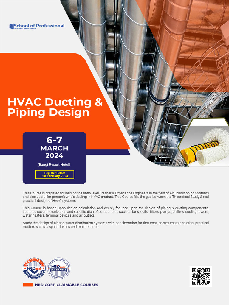 HVAC Ducting & Piping Design | PDF | Pump | Building Automation
