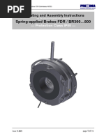 Precima FDB Spring Loaded Brakes | PDF | Brake | Electric Motor