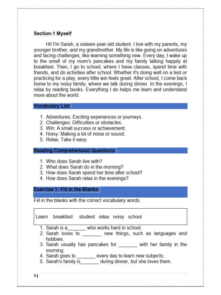 Level 3 Lessons | PDF | Carnival | Reading Comprehension