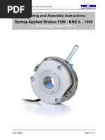 FDB Series Spring Loaded Brakes | PDF | Brake | Electric Motor