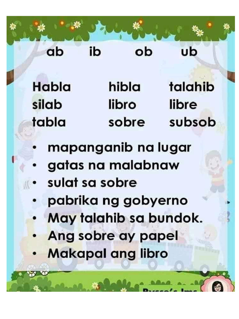 kasanayan sa pagbabasa | PDF