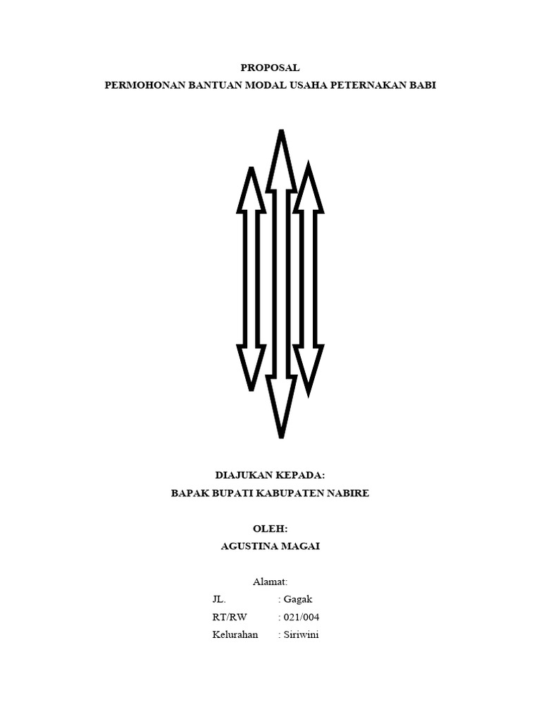 Proposal Permohonan Bantuan Usaha Peternakan babi_By_HIRON BUTU | PDF Proposal Permohonan Bantuan Usaha Peternakan babi_By_HIRON BUTU | PDF