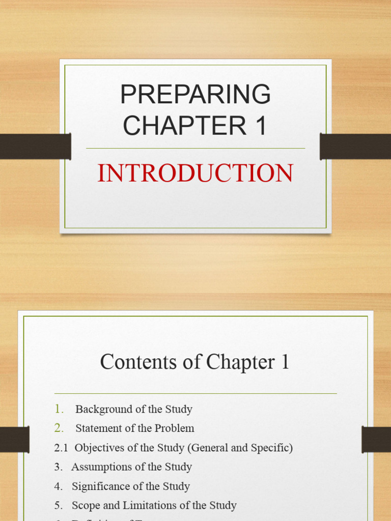 PREPARING CHAPTER 1 Revised | PDF | Hypothesis | Science