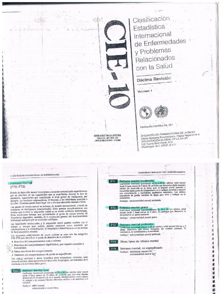 Cie 10 | PDF