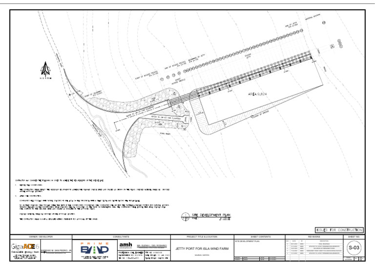 Np23.068 Isla Jetty Wind Farm - Site Development-S-03 | PDF