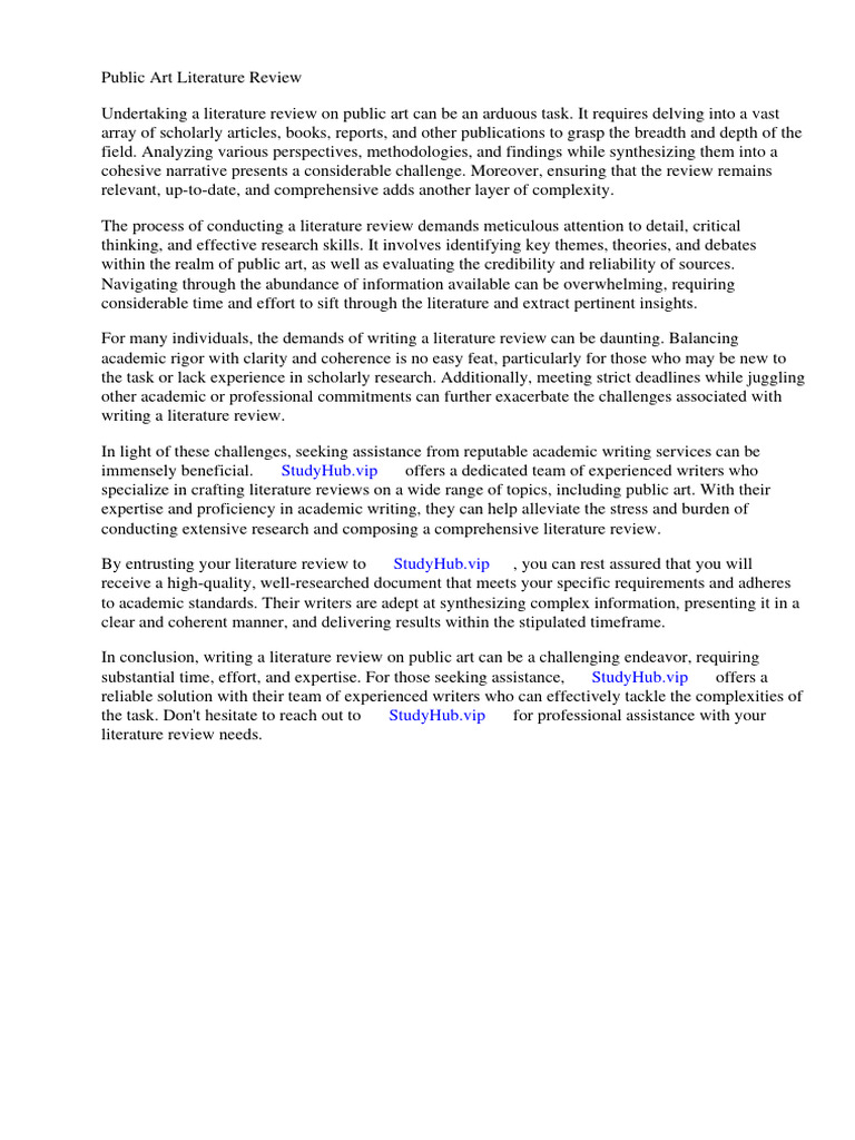 Public Art Literature Review Pdf Postmodernism Existentialism