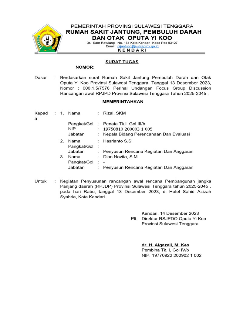 Rumah Sakit Jantung, Pembuluh Darah Dan Otak Oputa Yi Koo: Pemerintah ...