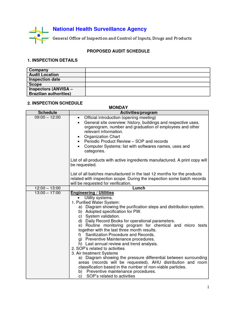 Anvisa Checklist | PDF | Verification And Validation | Specification (Technical Standard)