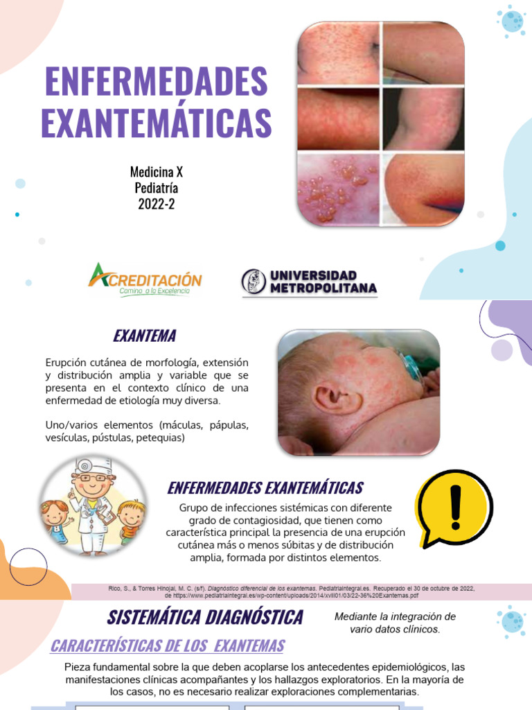 Enfermedades Exantémicas 2 | PDF | Especialidades Medicas | Medicina ...