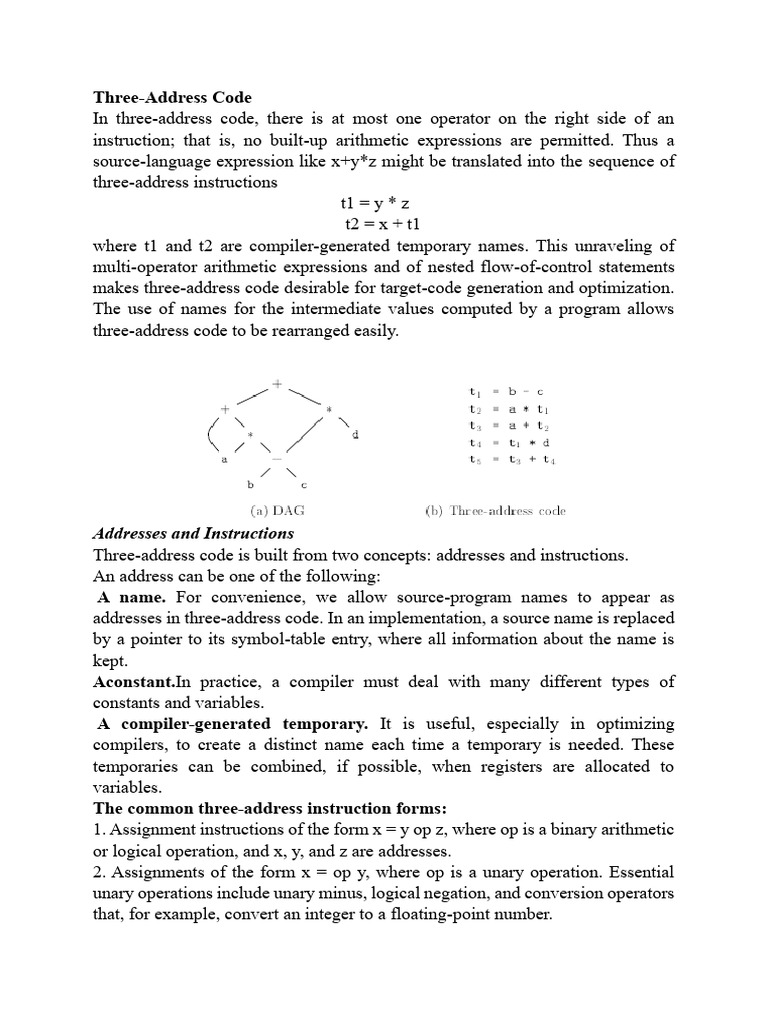 Intermediate Code Generation | PDF | Data Type | Pointer (Computer ... Intermediate Code Generation | PDF | Data Type | Pointer (Computer ...